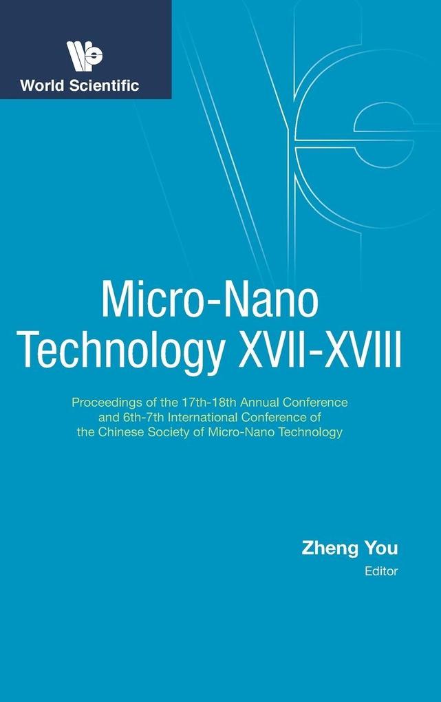 You Zheng: MICRO-NANO TECHNOLOGY XVII-XVIII bei ebook.de. Online ...