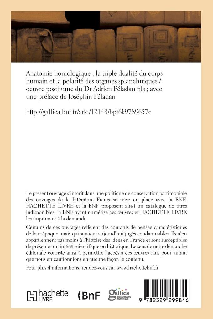 Adrien Peladan, Joséphin Peladan: Anatomie Homologique, La Triple ...