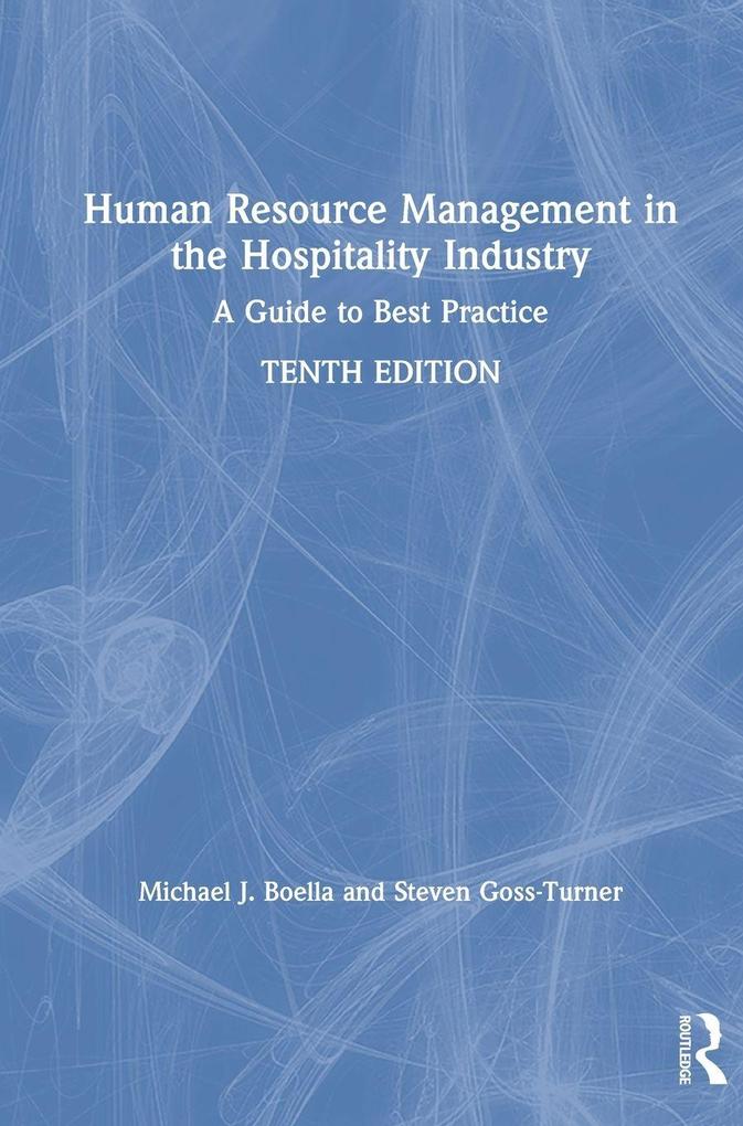 Steven Goss-Turner, Michael J. Boella: Human Resource Management in the ...
