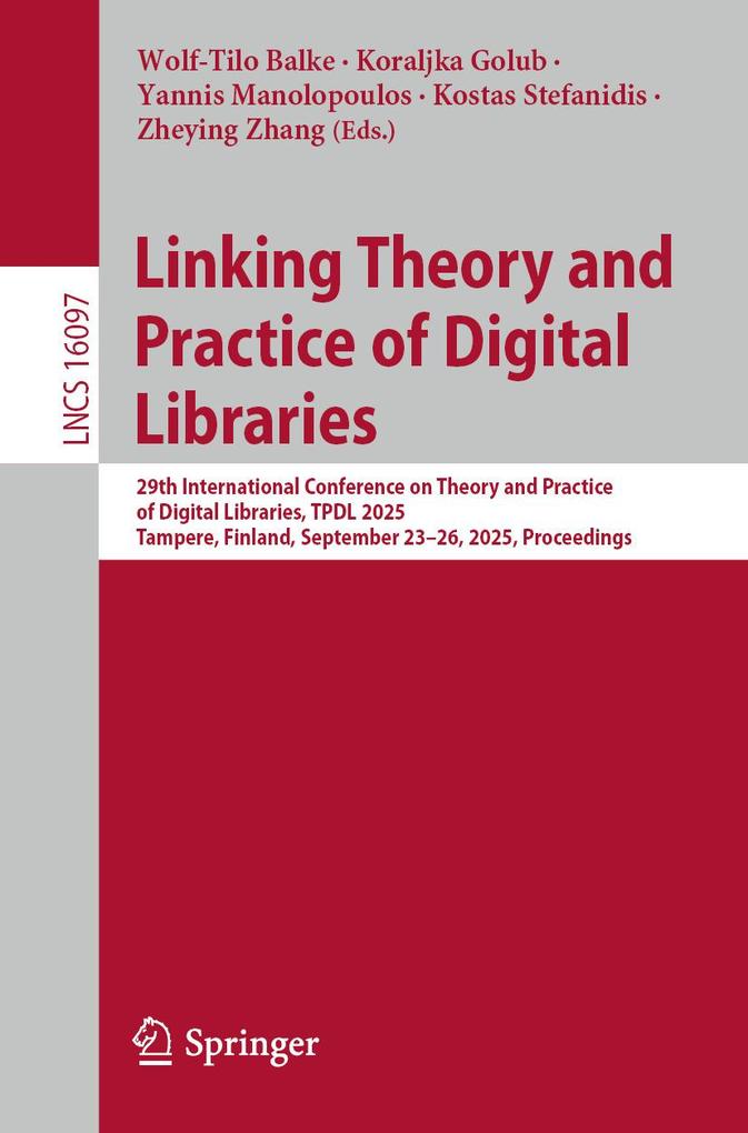 Linking Theory and Practice of Digital Libraries bei ebook.de